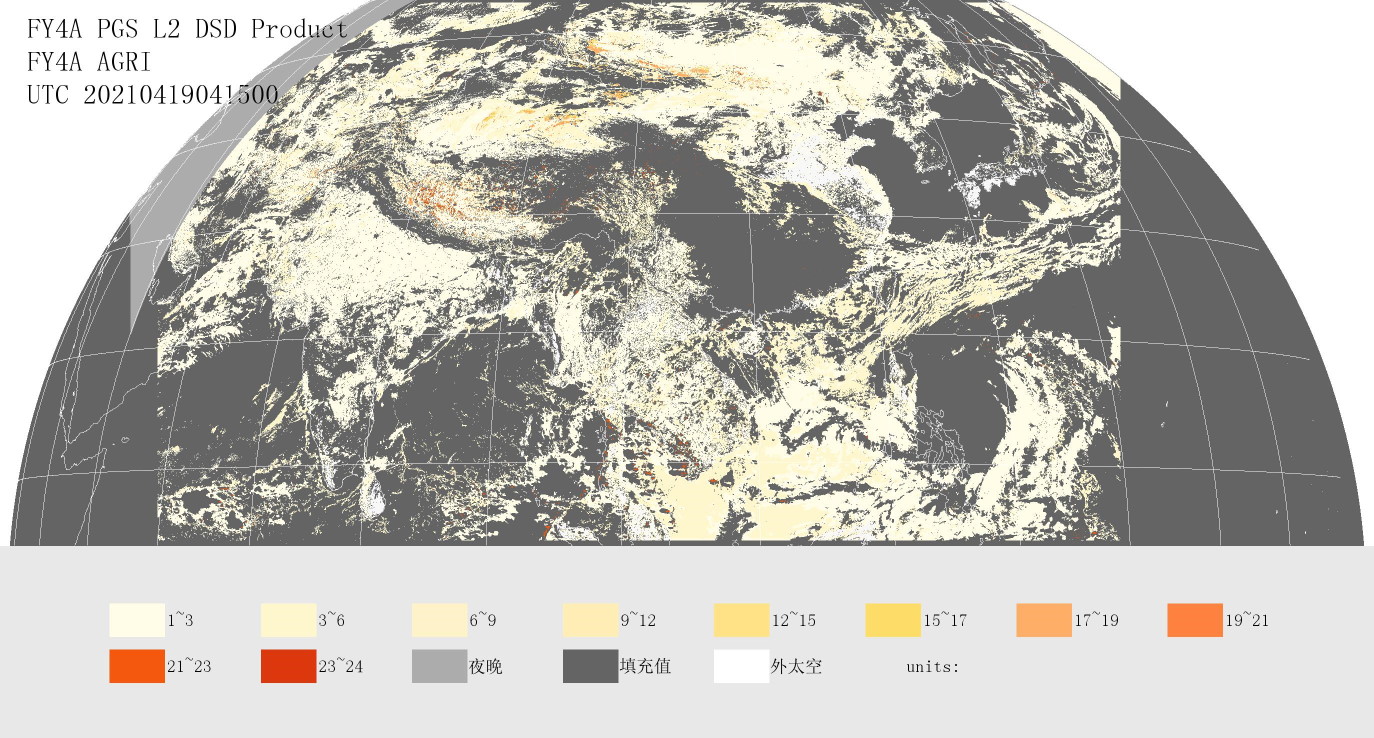 FY-4A Product Catalogue